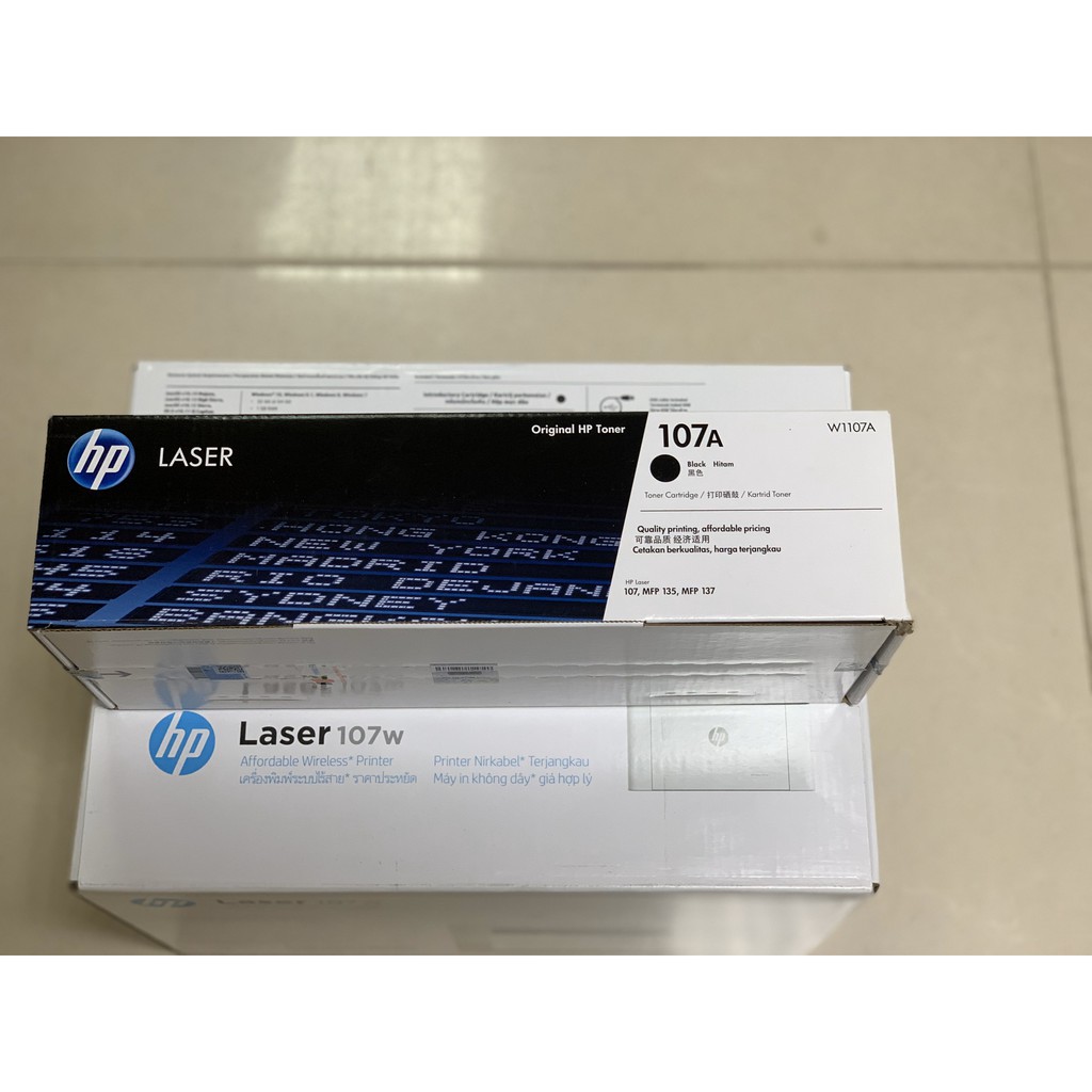 Hộp mực in laser HP 107A (W1107A) sử dụng cho máy in HP 107a/ 107w ...